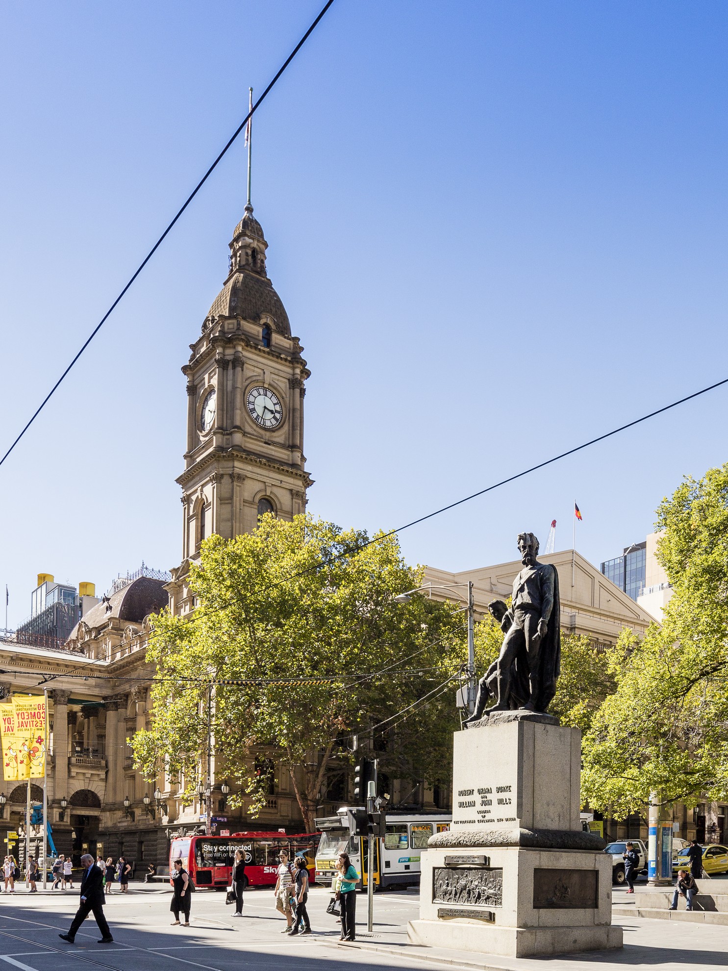 Burke and Wills Monument - City Collection