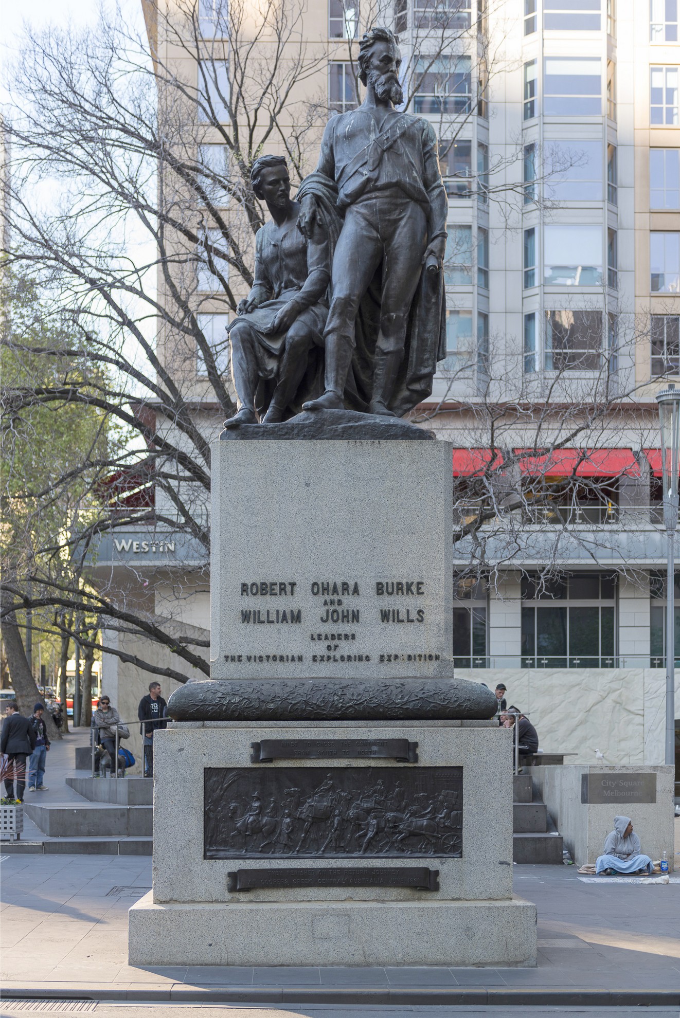 Burke and Wills Monument - City Collection