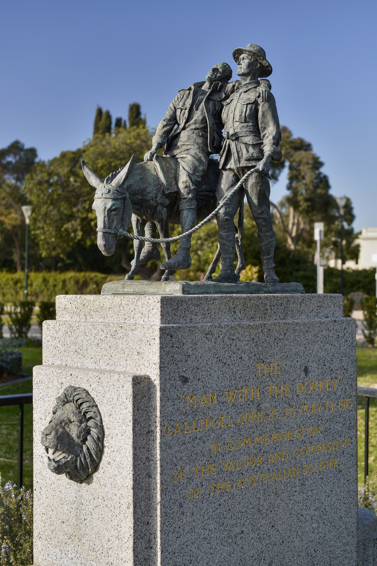 Man with the Donkey (aka Private John Simpson and his Little Donkey ...