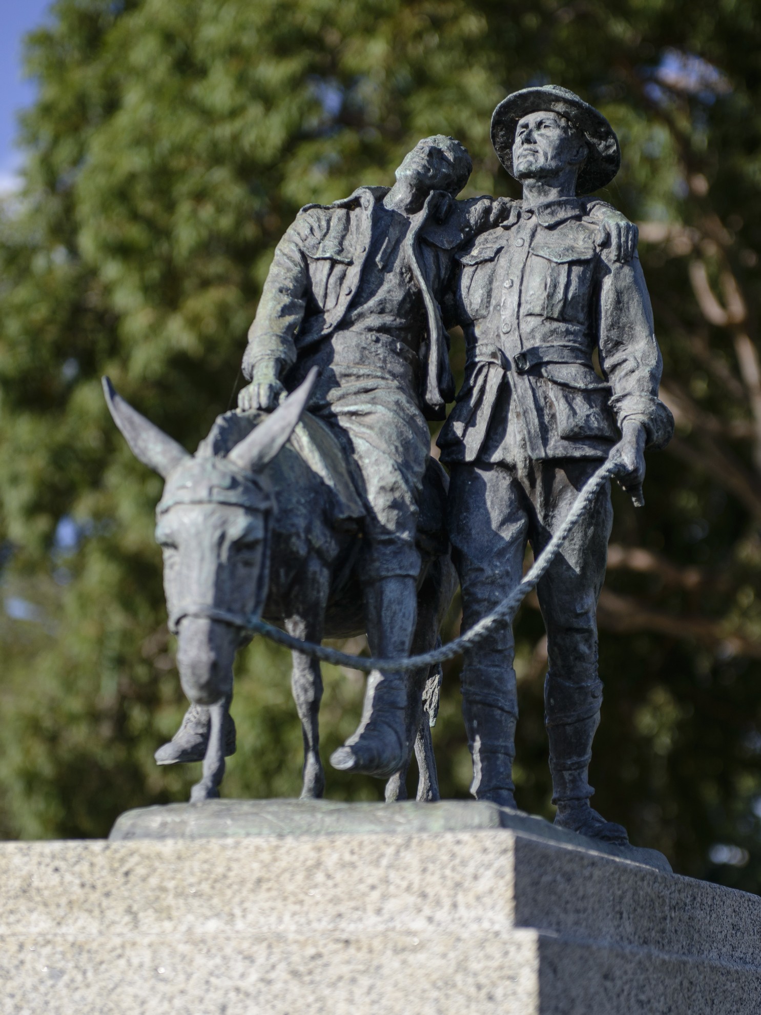 Man with the Donkey (aka Private John Simpson and his Little Donkey ...