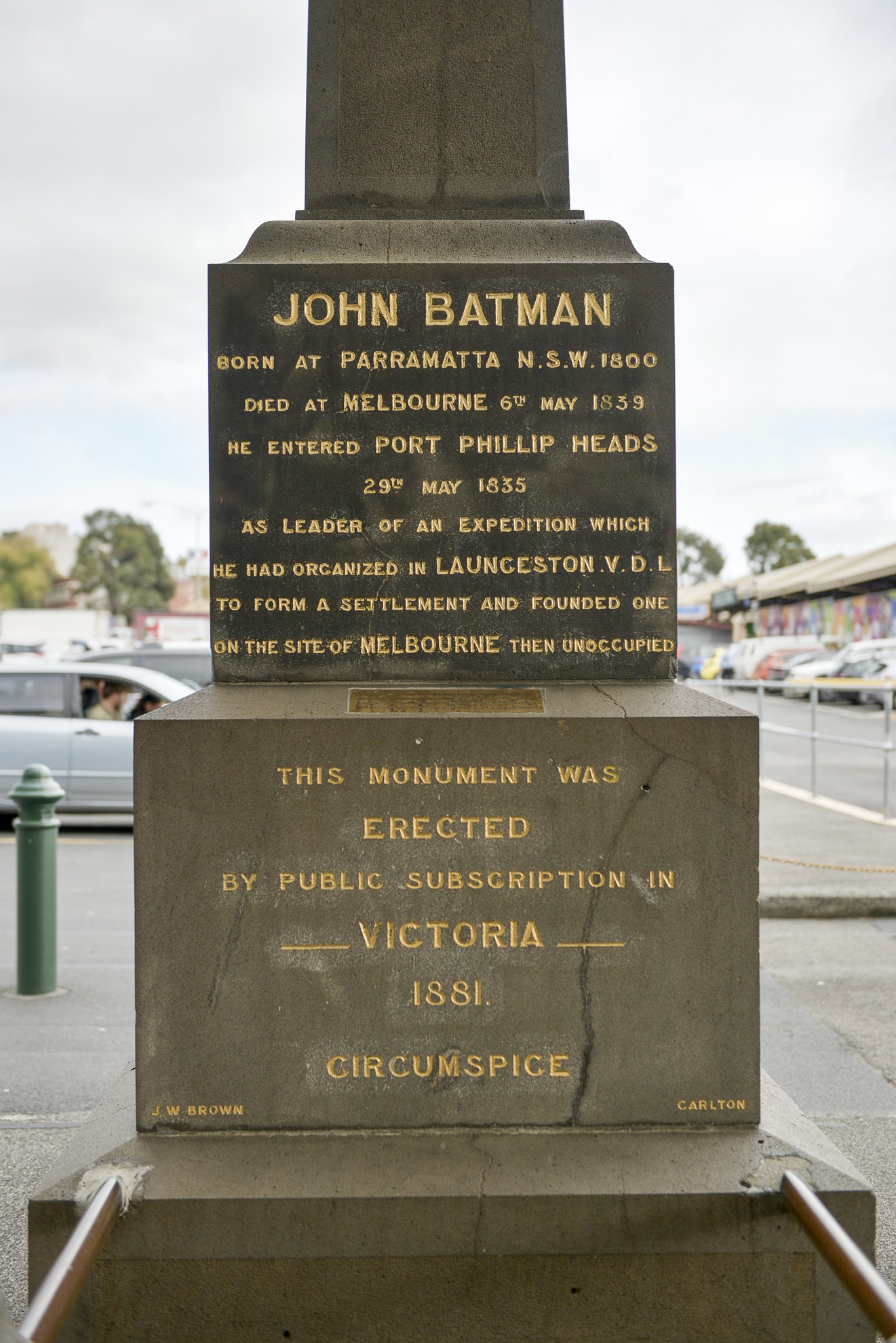 John Batman Memorial - City Collection