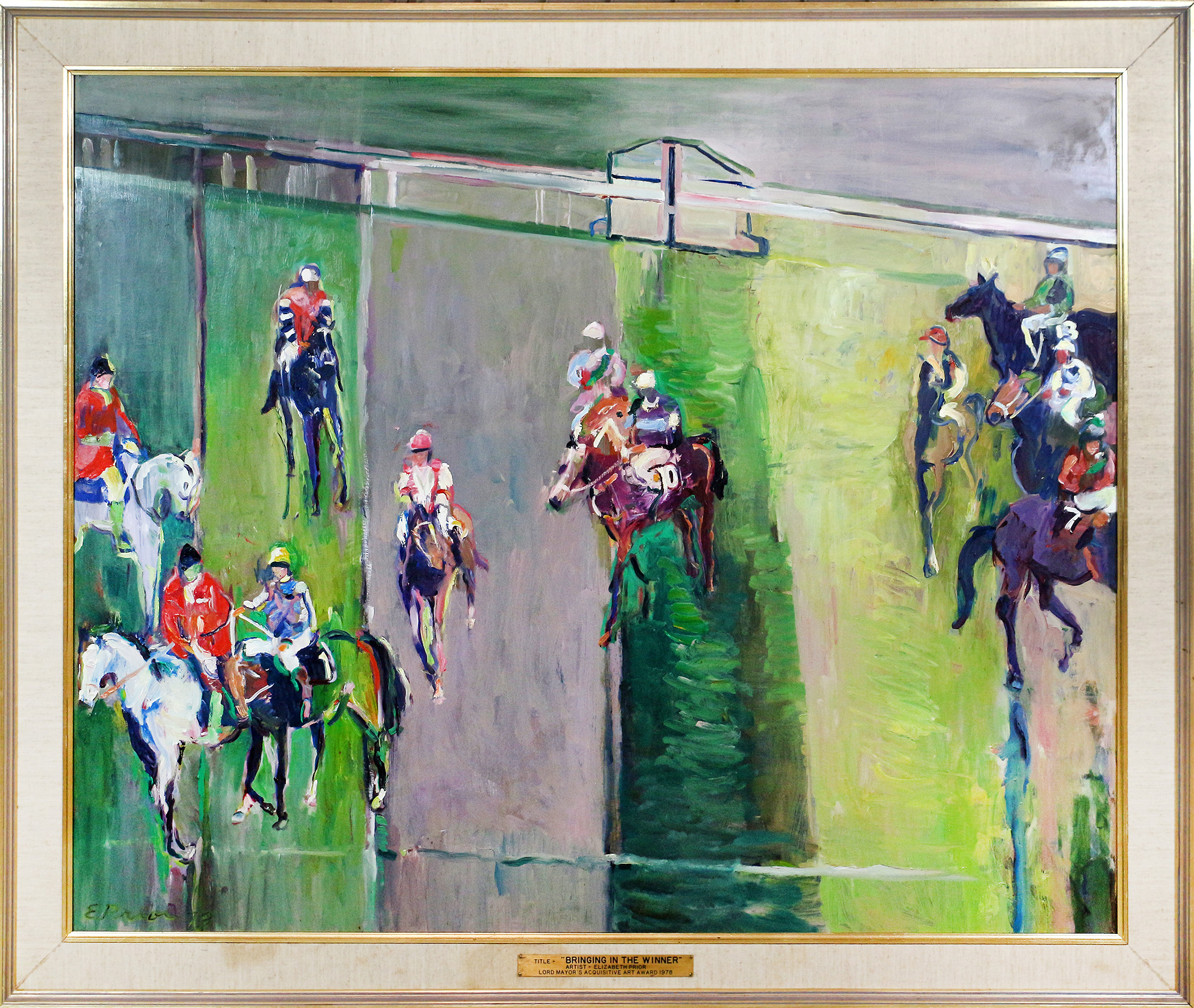 Bringing in the Winner, Flemington - City Collection