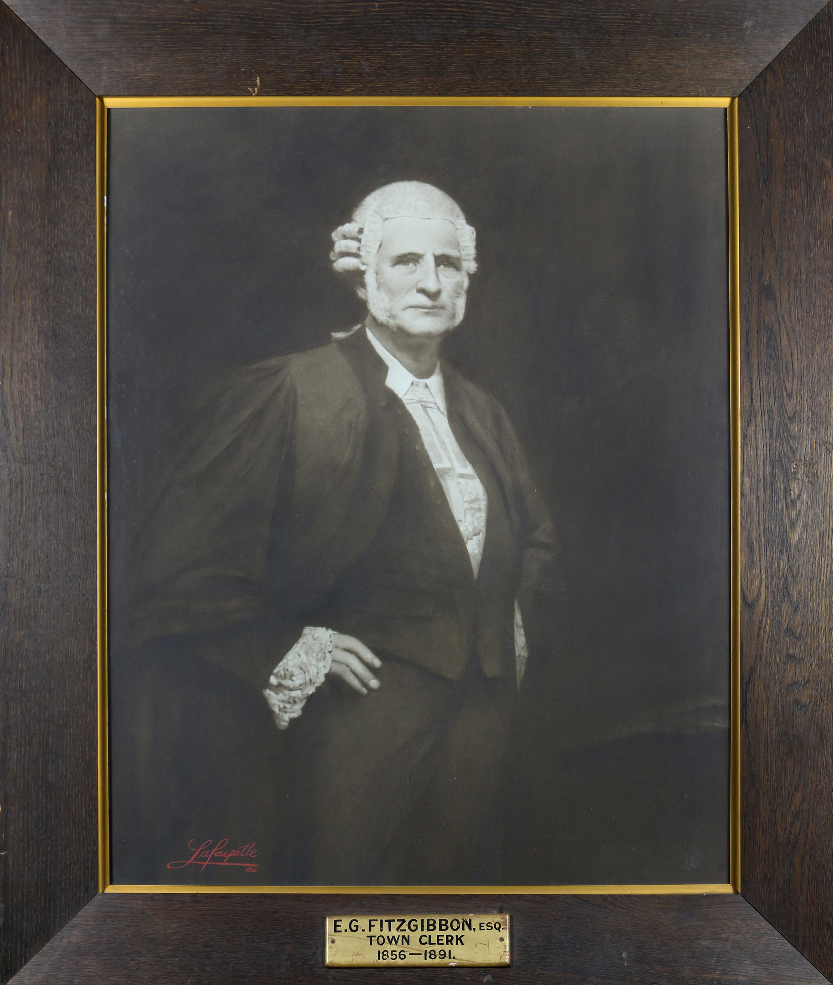 E.G. FitzGibbon Esq. (Town Clerk 1856-91) - City Collection