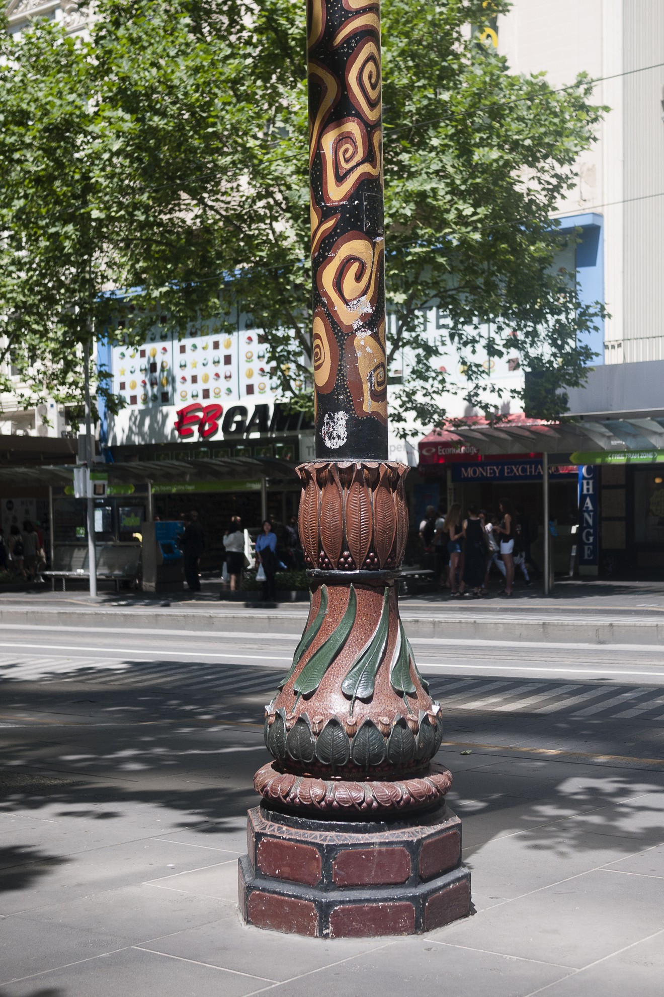 Painted Poles 2 - City Collection