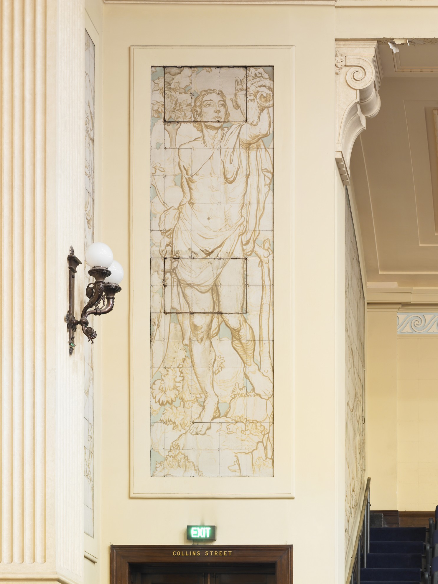 Melbourne Town Hall murals - City Collection