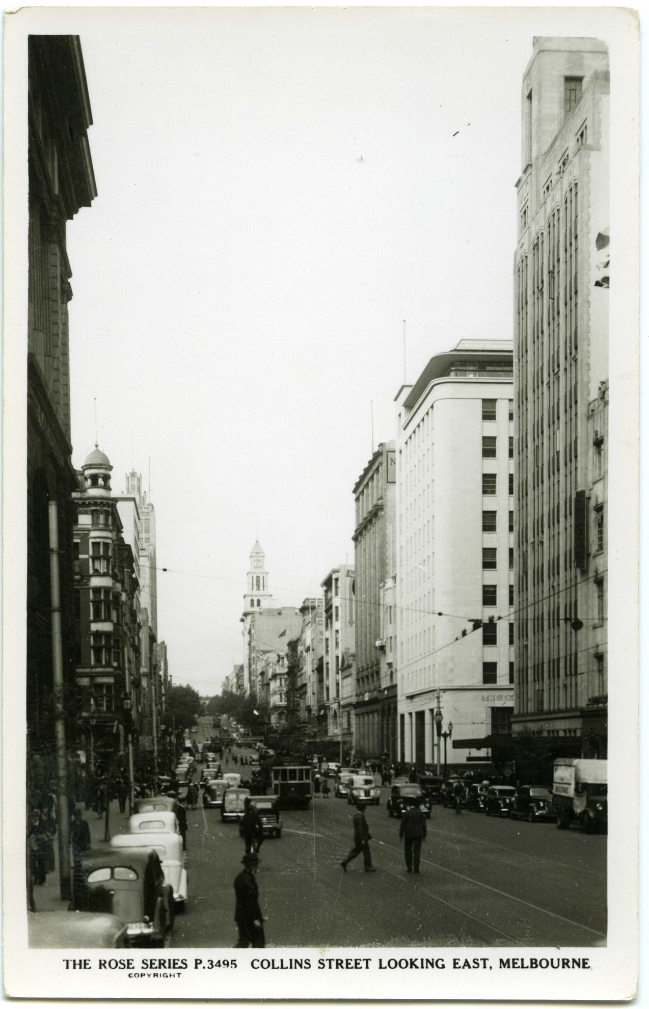 Collins Street, Melbourne (looking east) - City Collection