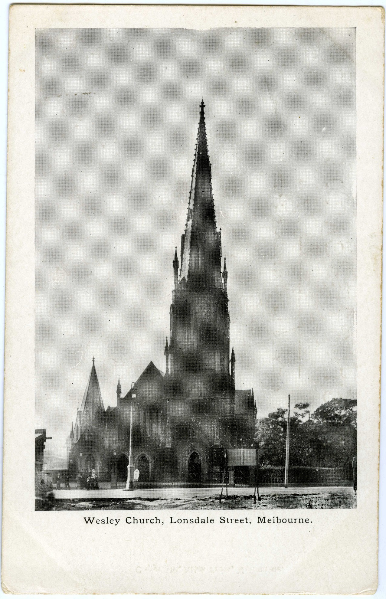 Wesley Church, Lonsdale Street, Melbourne - City Collection