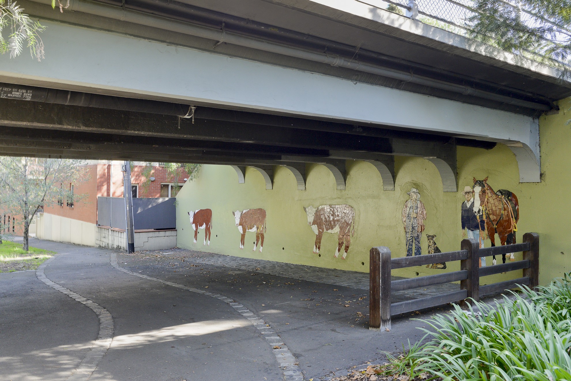 Lynch's Bridge Mosaic Mural - City Collection