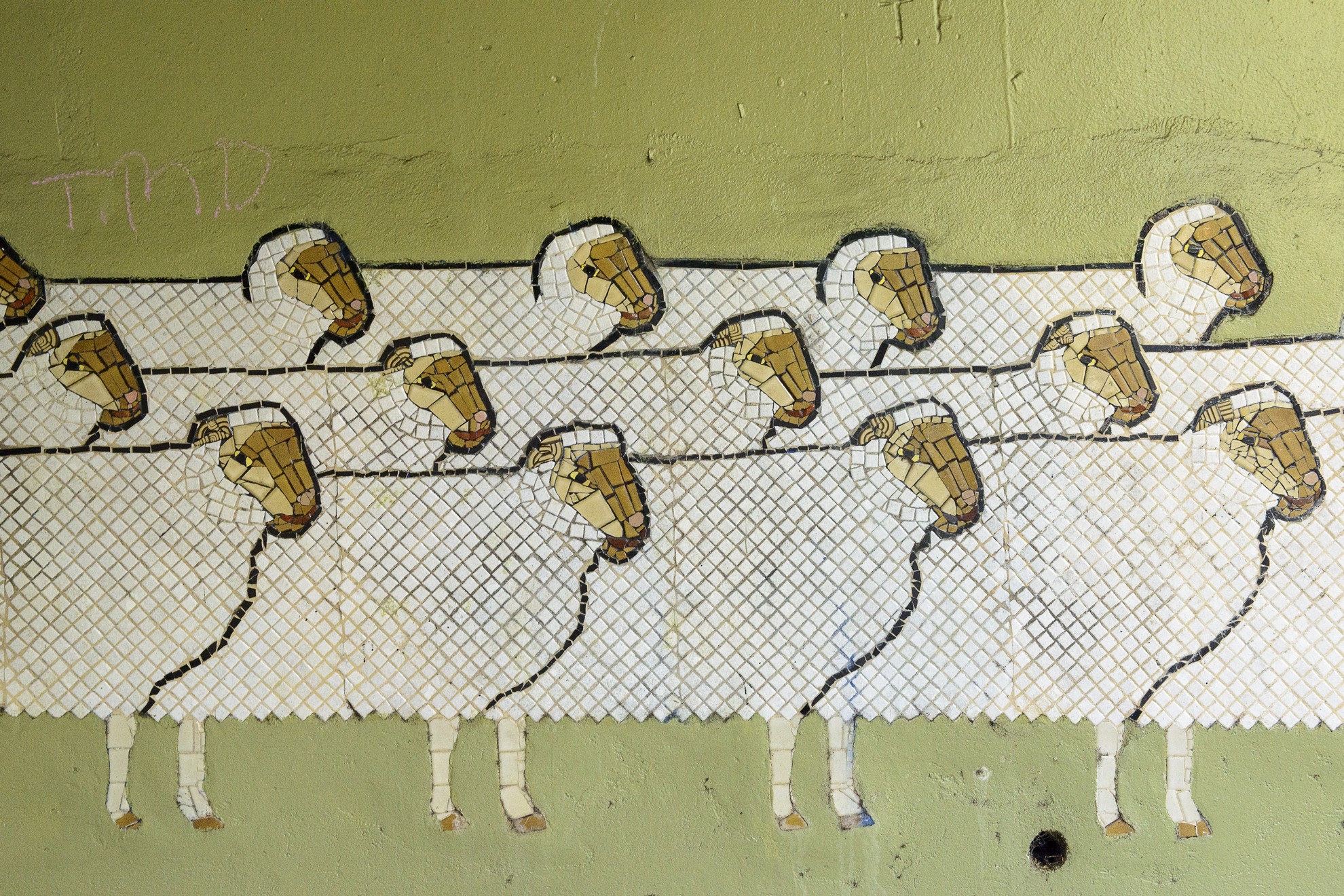 Lynch's Bridge Mosaic Mural - City Collection