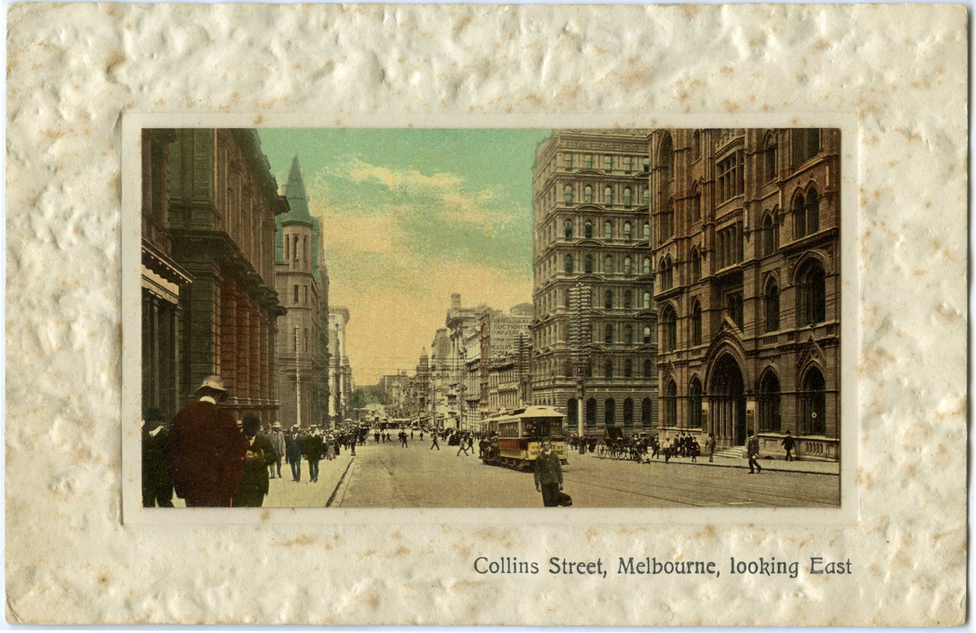 Collins Street, Melbourne (looking East) - City Collection