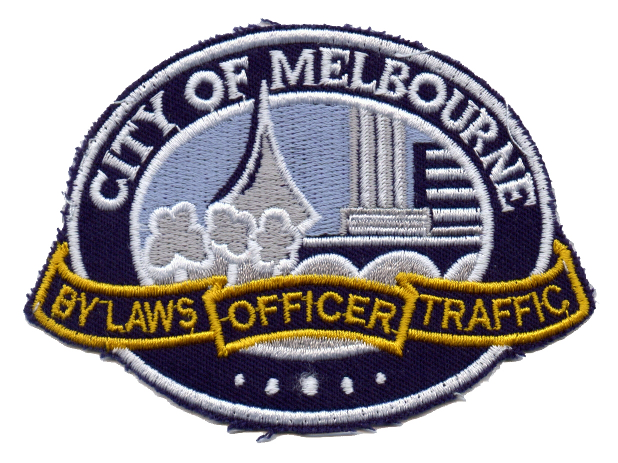 Cloth shoulder patch, Law Enforcement Officer - City Collection