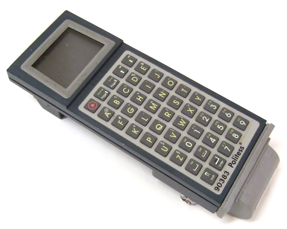 Computerised parking ticket machine - City Collection