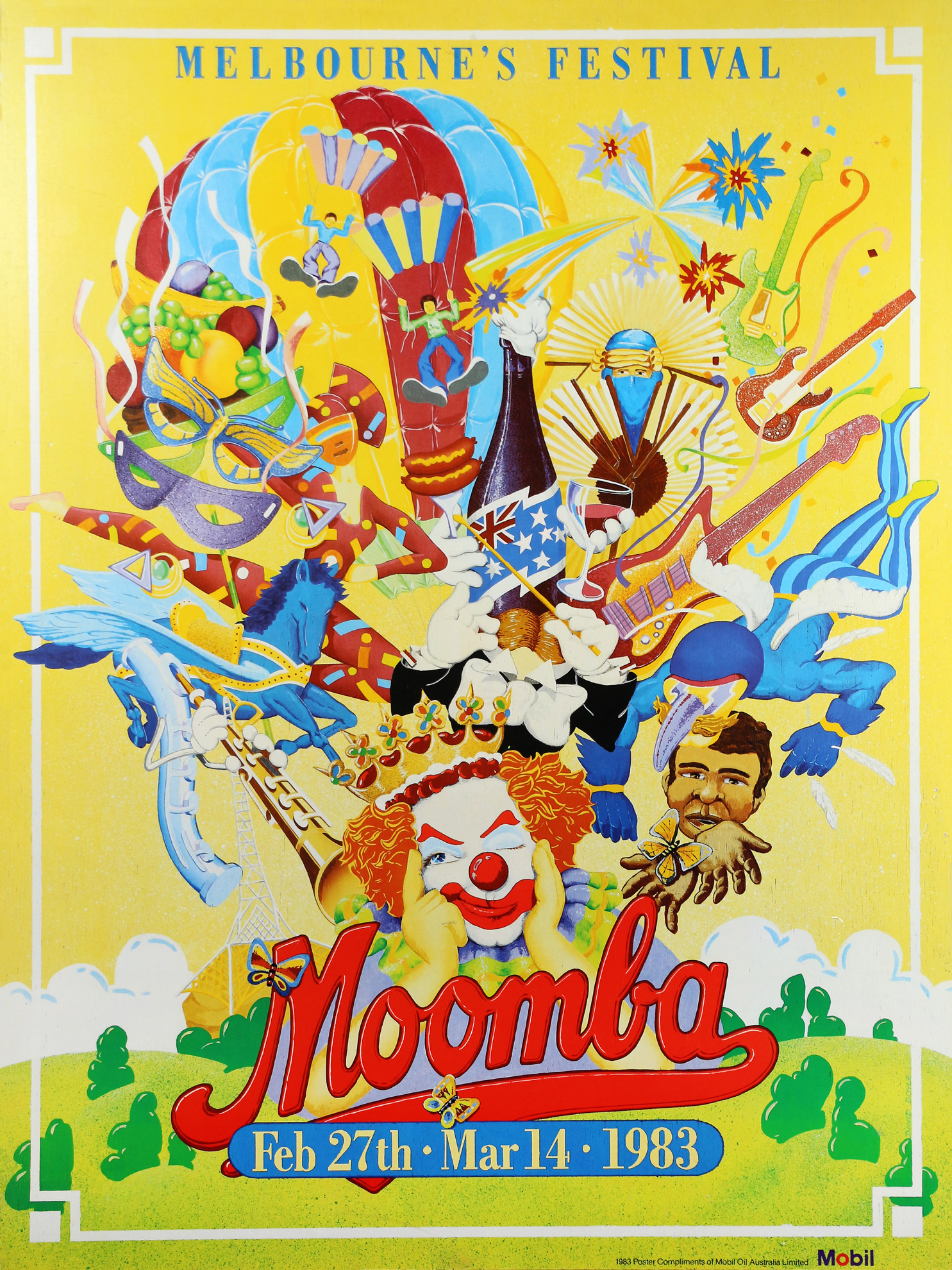 Poster, Moomba 1983 - City Collection