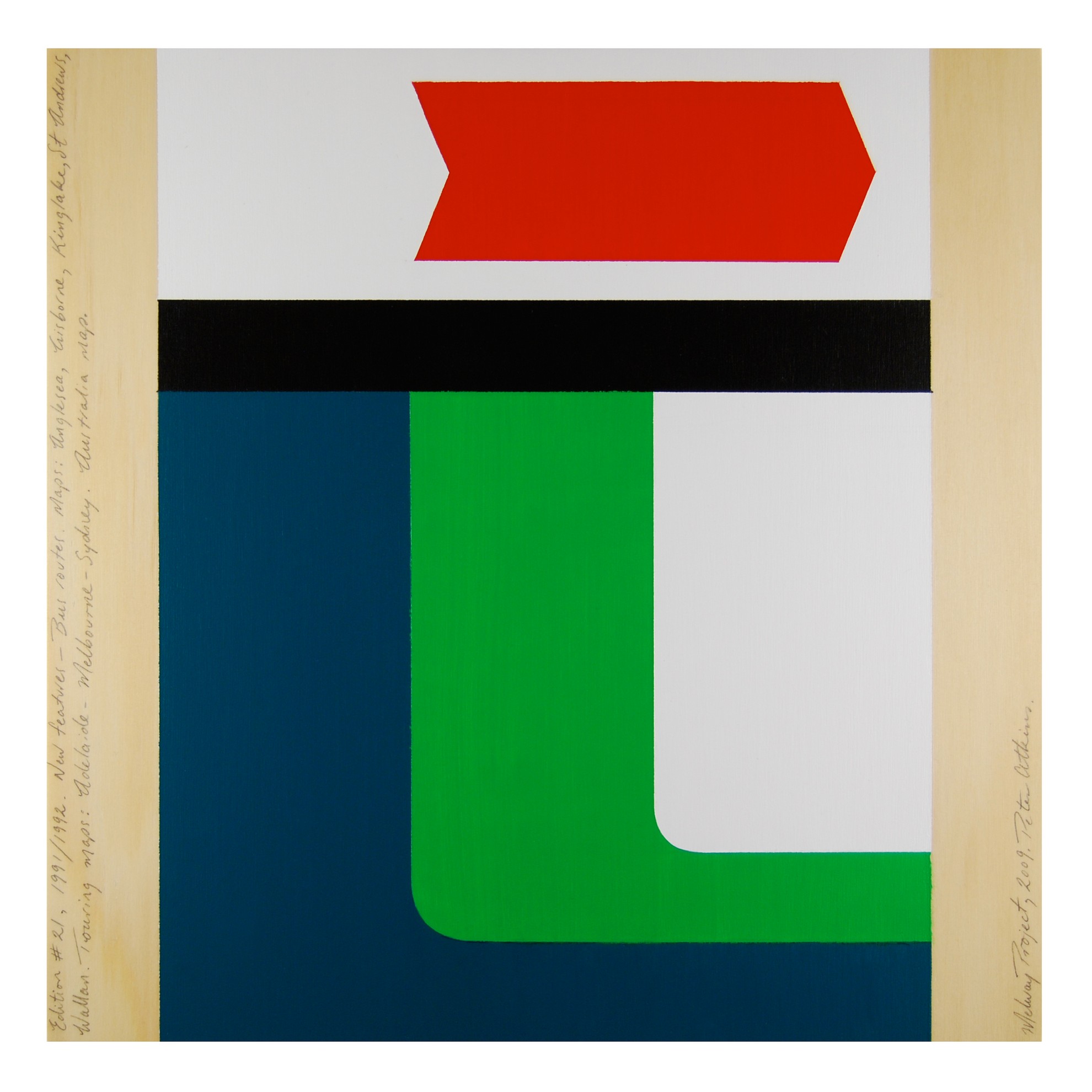 Edition #21, 1991/1992. New features - Bus routes. Maps: Angelsea ...