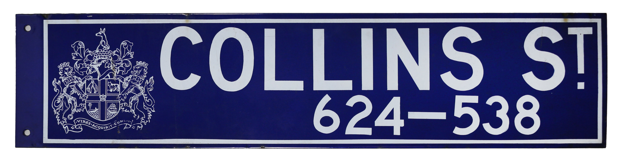 Sign, Collins Street - City Collection