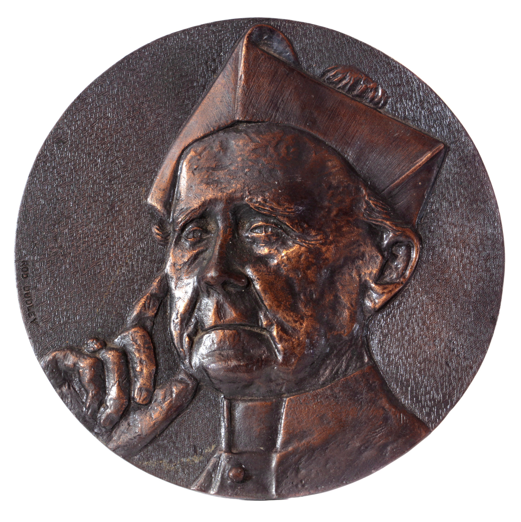 Medallion, Archbishop Daniel Mannix - City Collection