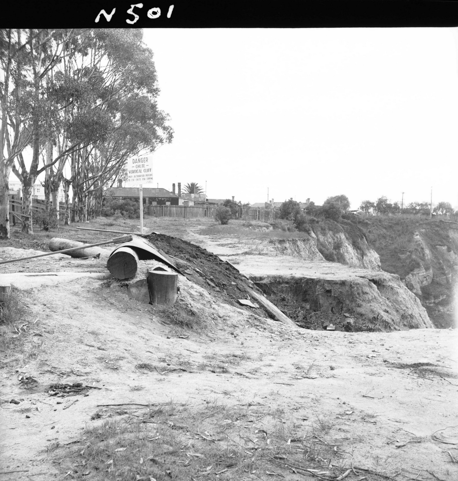 N501 Image showing a chute at Hoffman's Quarry - City Collection