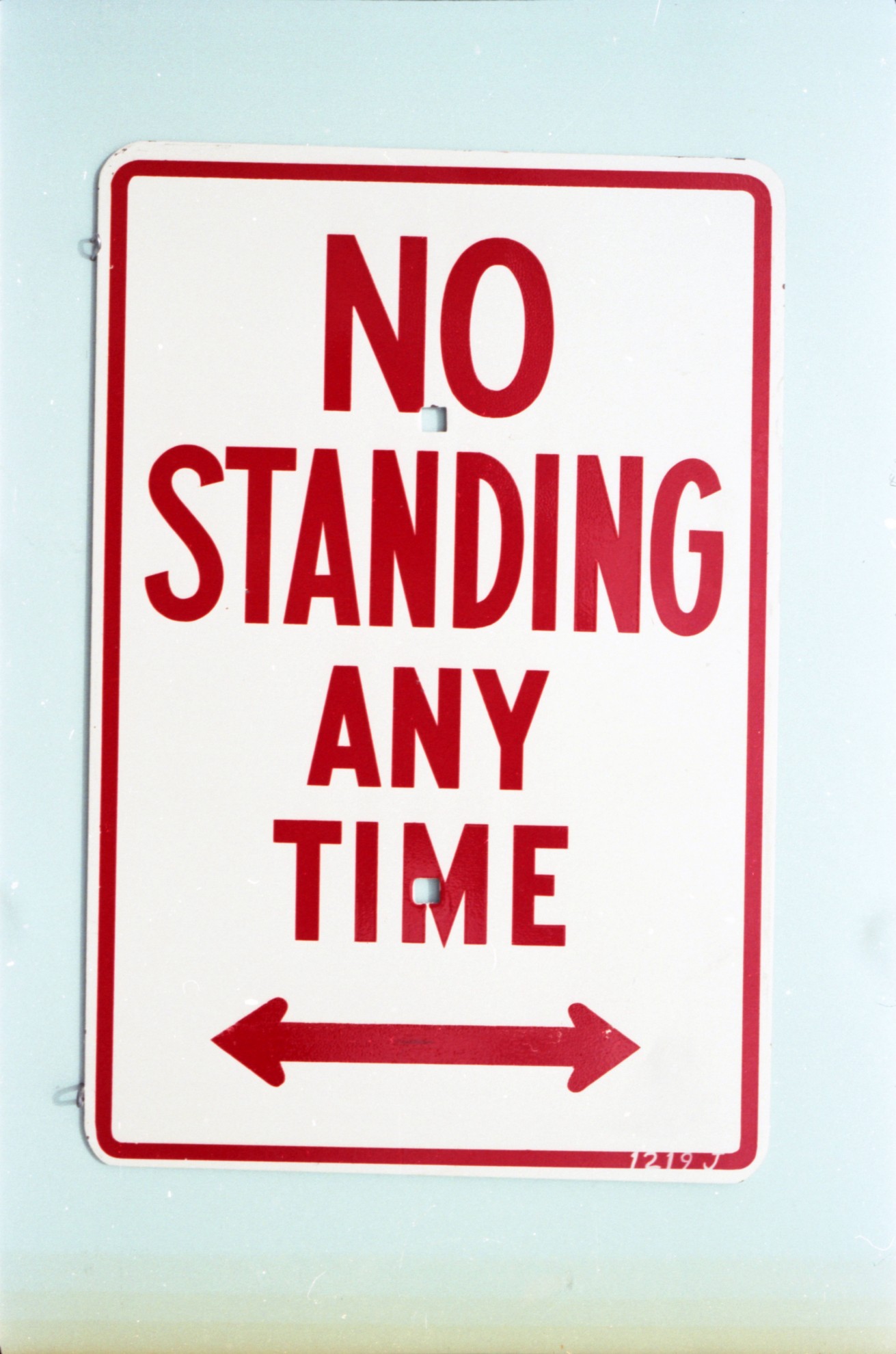 35B 49c Image Of A no Standing Sign City Collection 35b-49c-image-of-a-no-standing-sign-city-collection