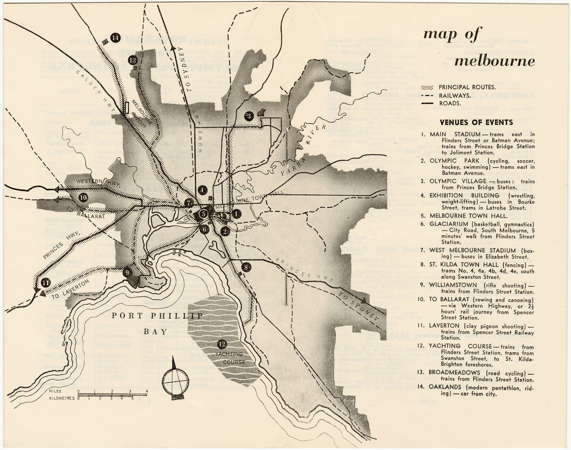 Programme for the 1956 Olympic Games - City Collection
