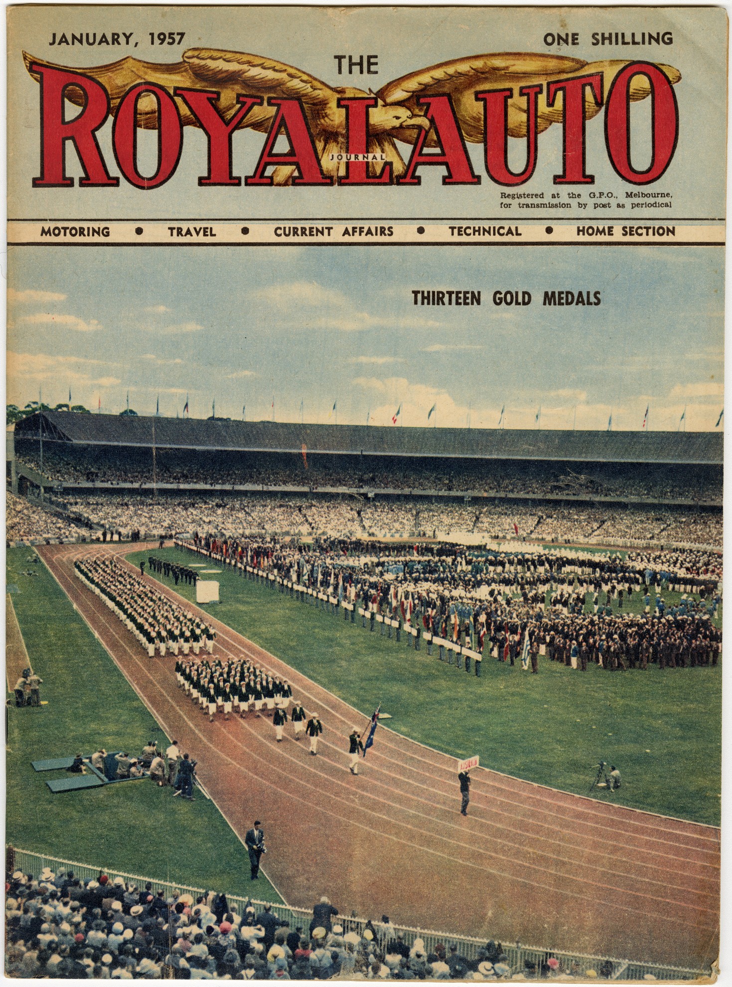 Royal Auto, January 1957 issue - City Collection