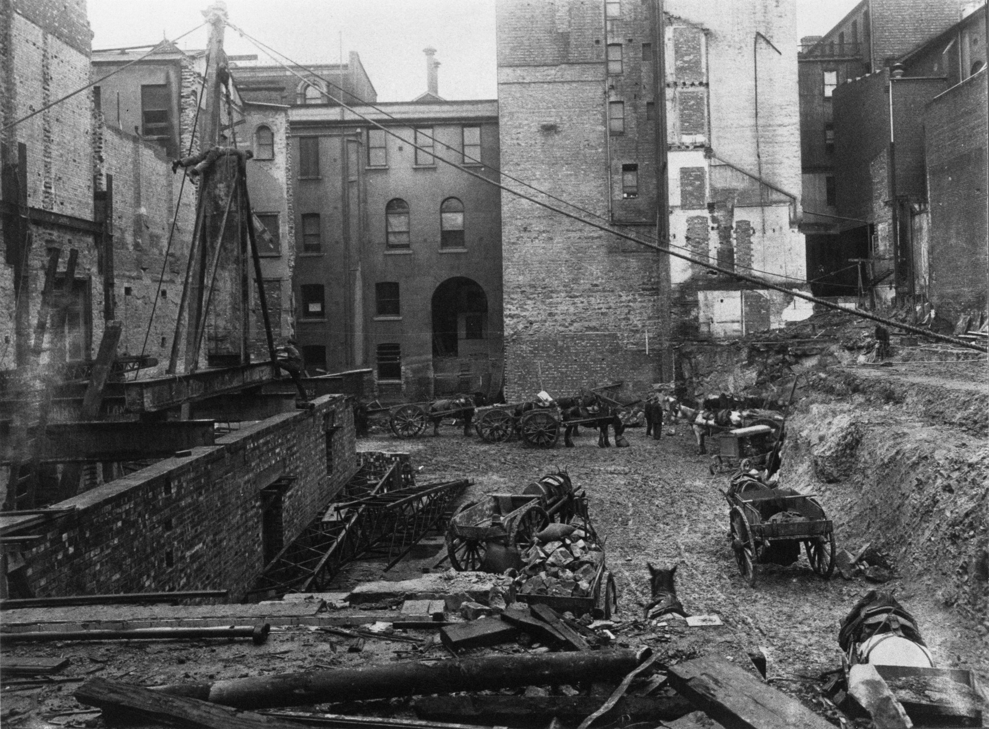 Early construction site - City Collection