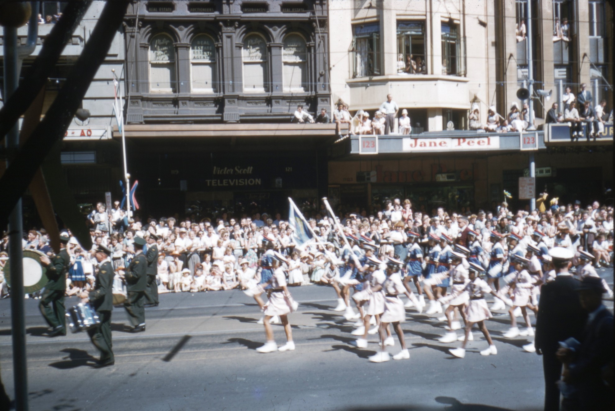 Moomba Parade Marching Girls B, 1963 - City Collection