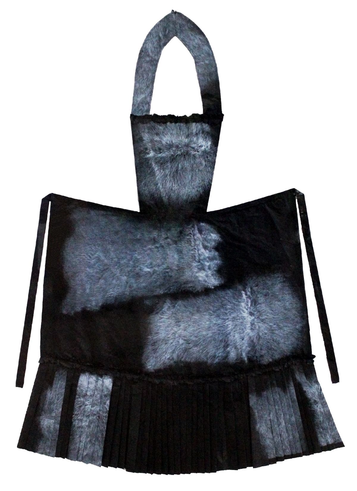 Wergaia Nana's possum fur apron, it's binary! - City Collection
