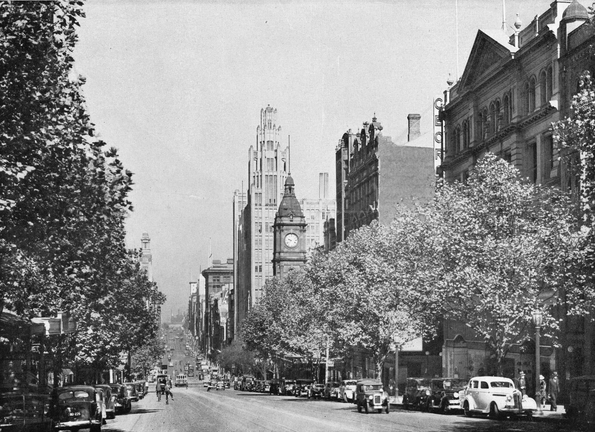 Collins Street looking west - City Collection