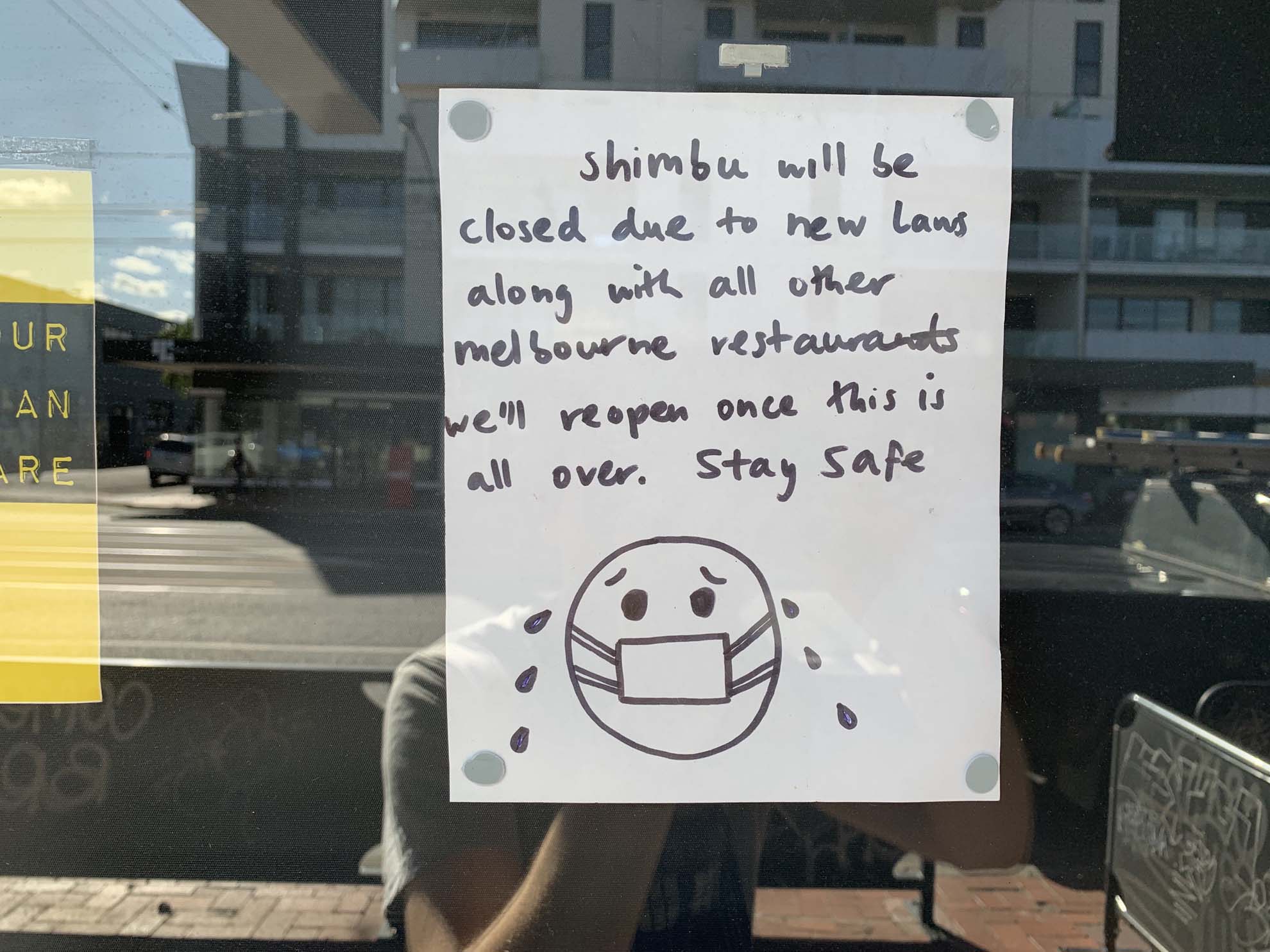 A Sign Of The Times (Shimbu, Tibetan restaurant on Lygon Street) 1 ...