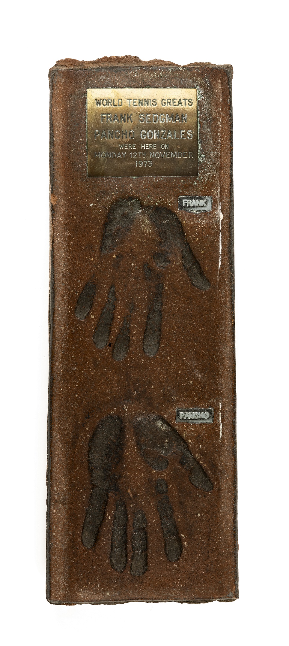 Frank Sedgman and Pancho Gonzales celebrity print - City Collection