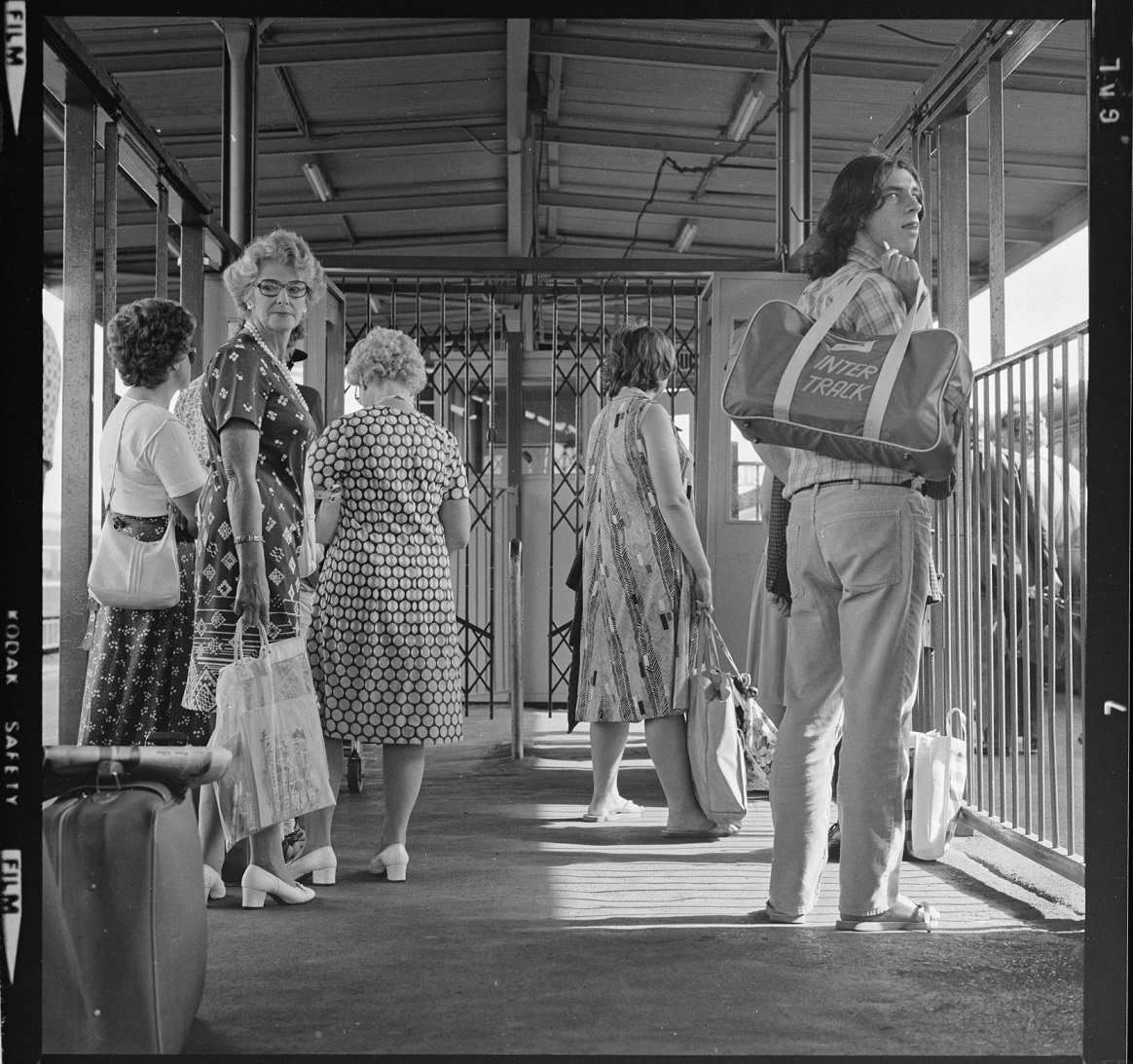 Open the gate please? (Spencer Street Station) - City Collection