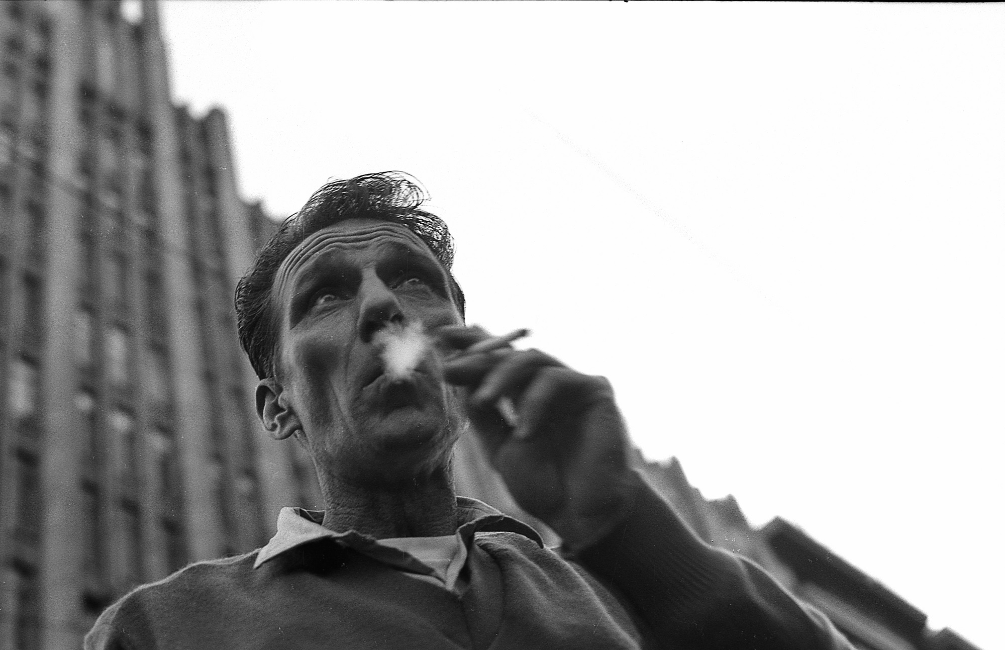 Man smoking in Collins Street (Vietnam moratorium protest) - City ...